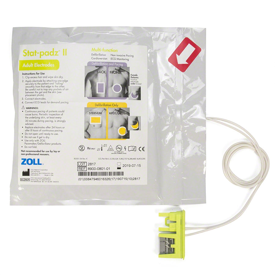 ZOLL Stat-Padz II Electrodes – VITALCOR Safety Solutions